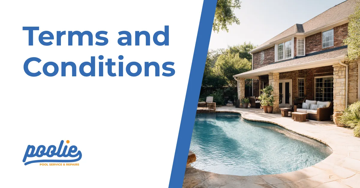 Terms and Conditions - Poolie